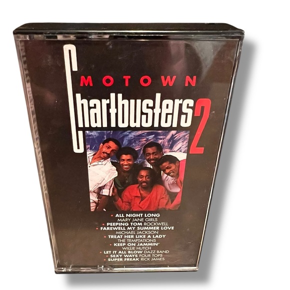 Media | Motown Chartbusters Cassette 199 Motown Recording Excellent ...